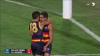 Debut goal for Cameron Crow