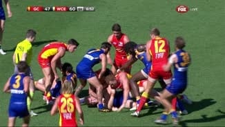 Tempers fray after Kennedy clip