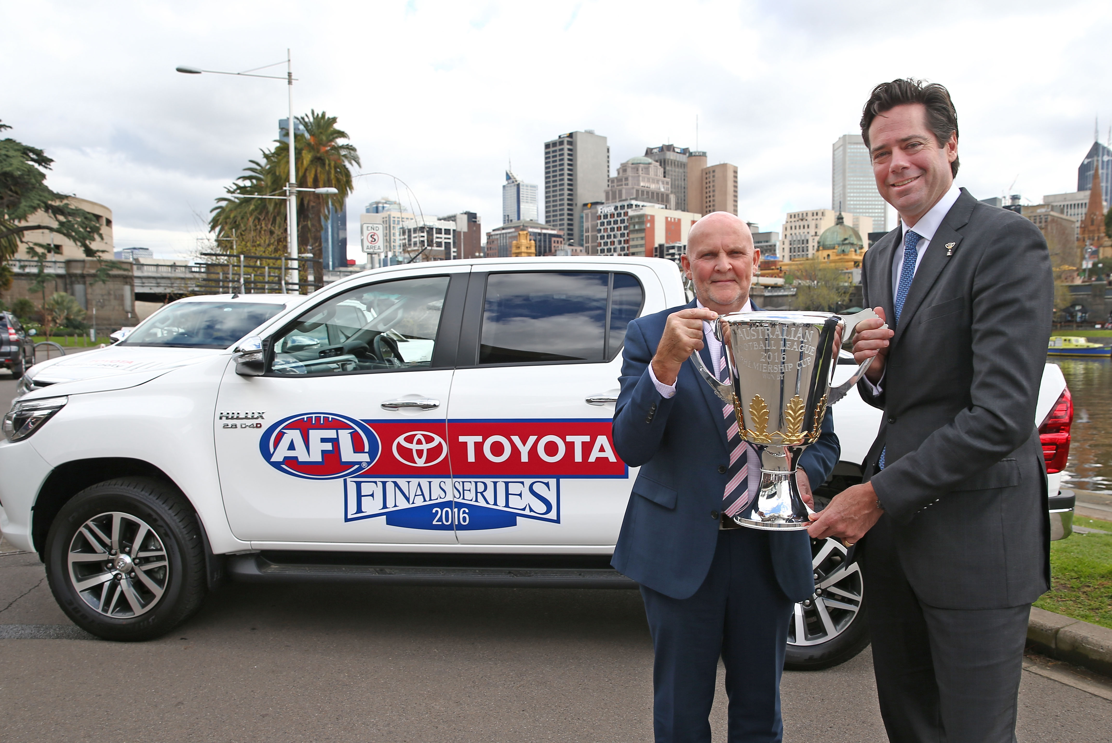 AFL extends partnership with car company Toyota