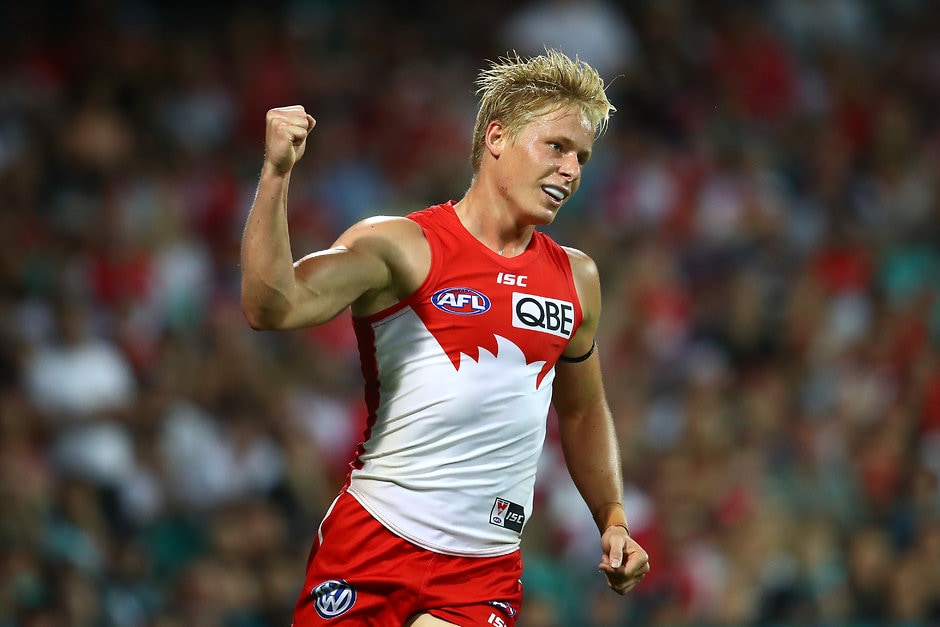 Parker a 'role model' to young Swans gun