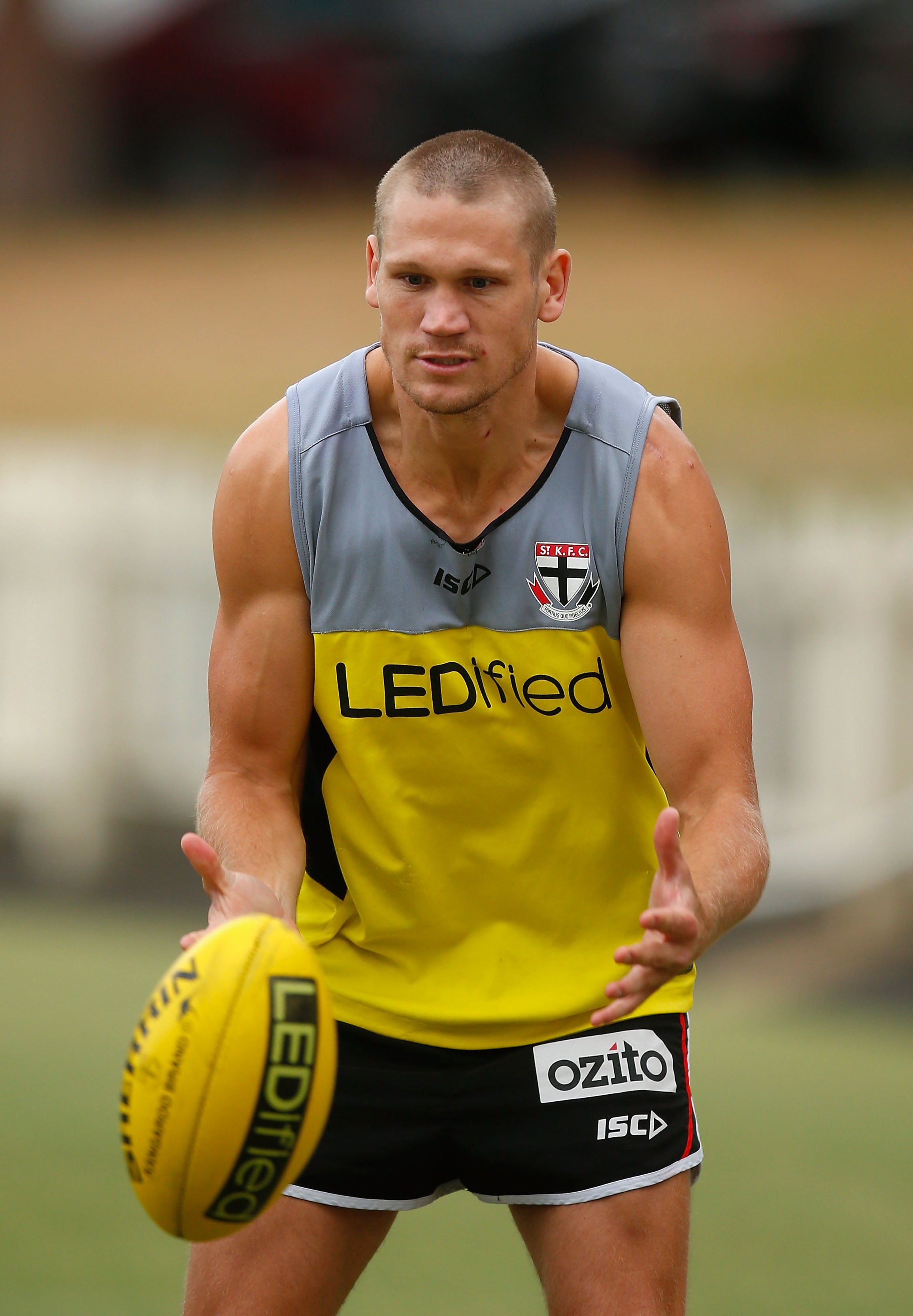 Saints defender Sam Gilbert a chance to face Demons