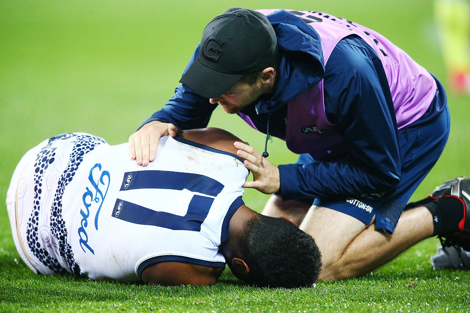 Serious leg injury ends Ratugolea's day