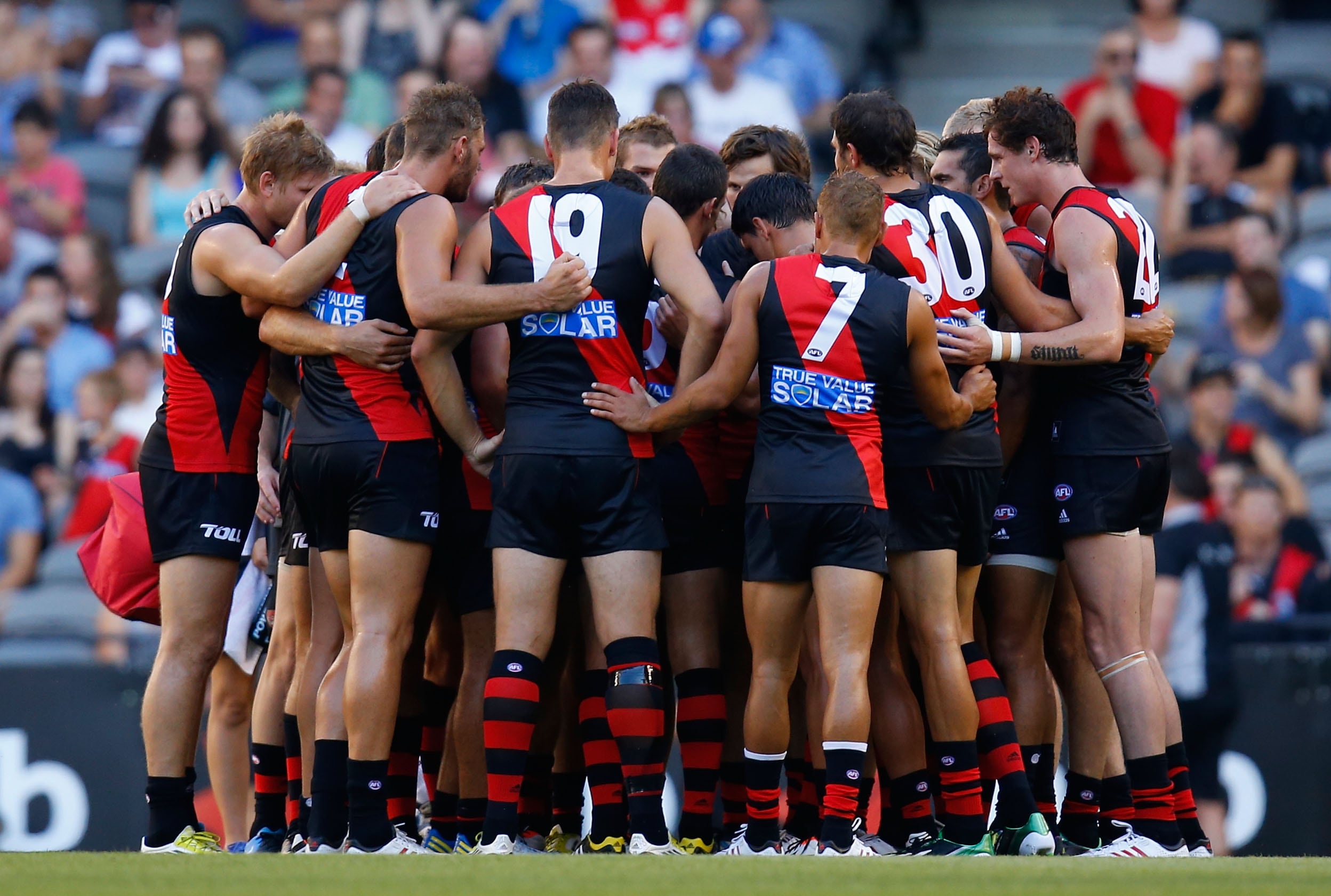 Essendon fans keep the faith