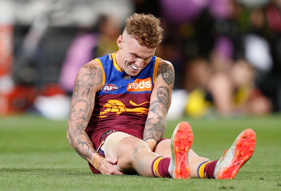 Hamstring injury puts tough Lion's finals series in doubt