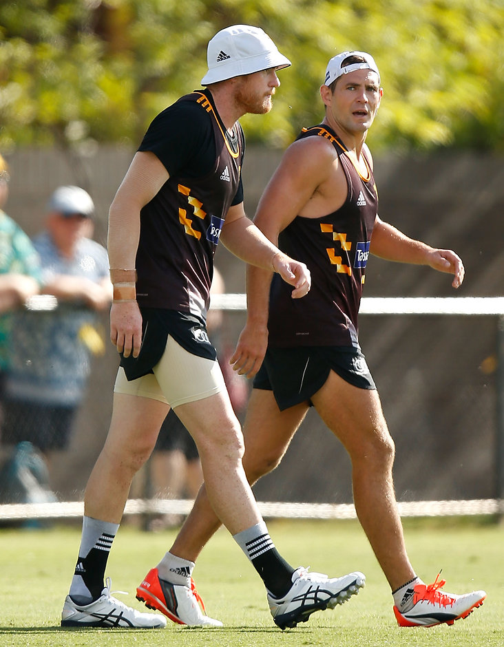 Roughead to captain Hawks as Hodge steps down