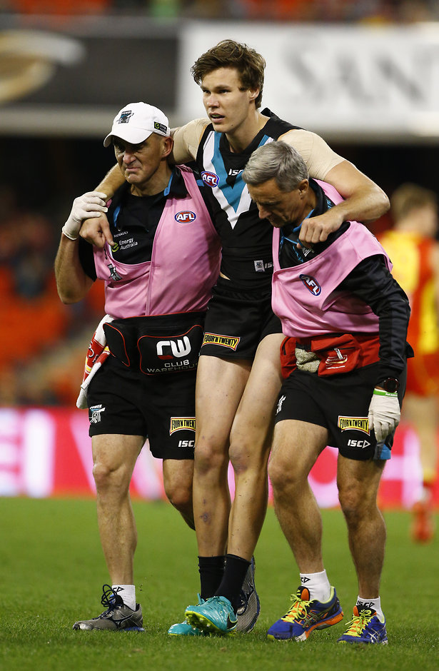 Broken leg won't hold back emerging Power defender