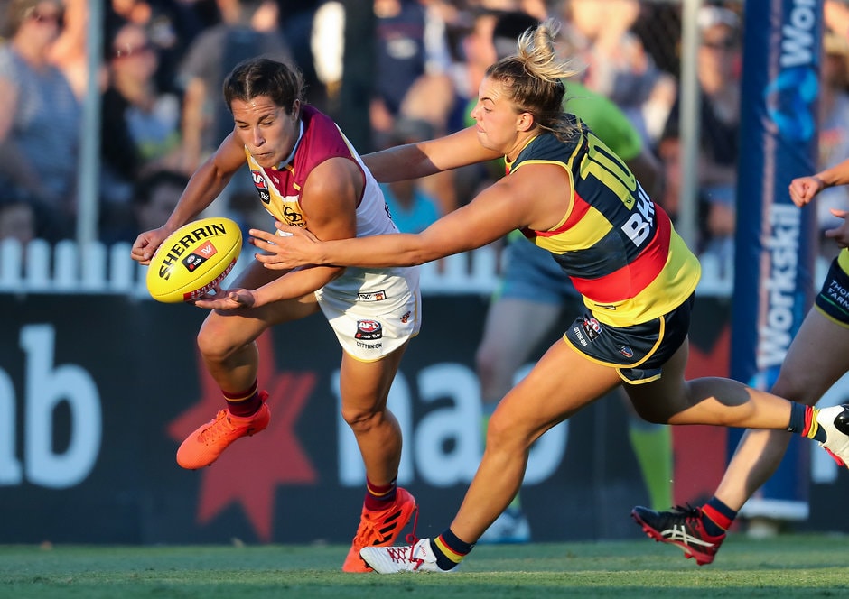 AFLW tackling machine in disbelief at record