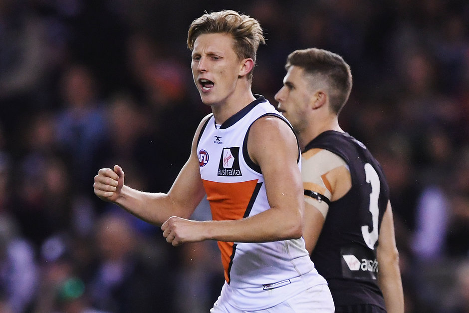 Giant has a giggle as fans bring the heat