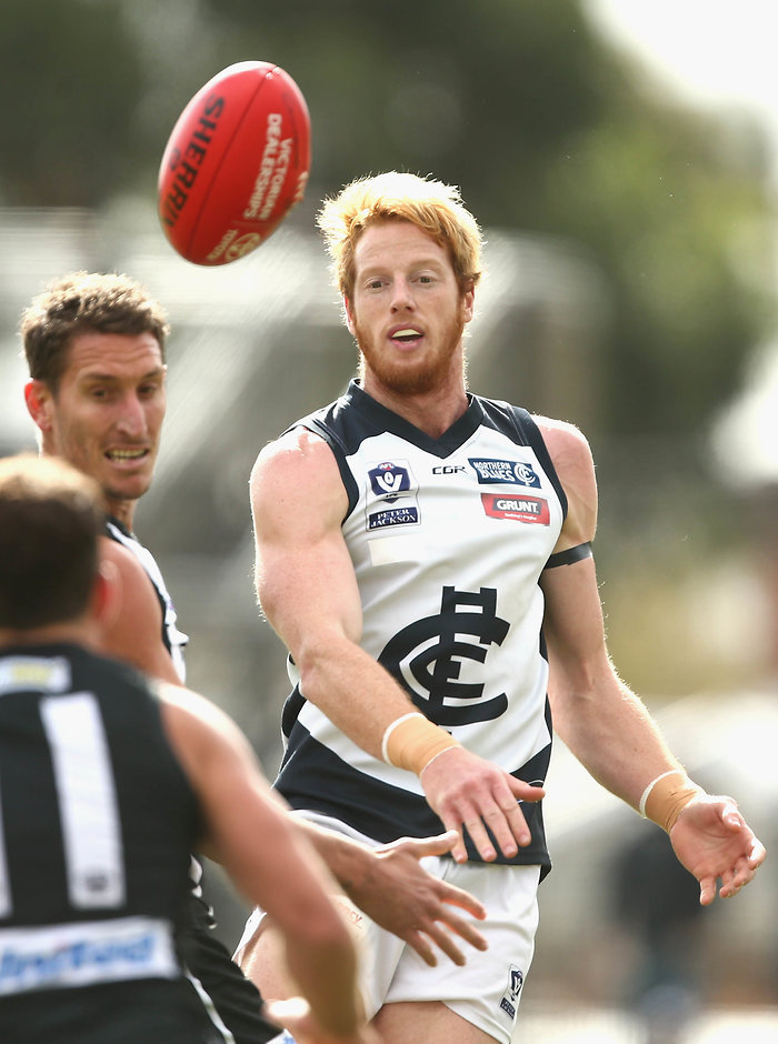 Foot surgery ends season for Carlton ruckman
