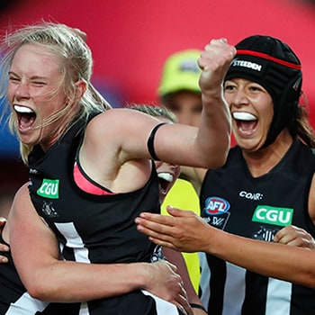 AFLW infographic: round four