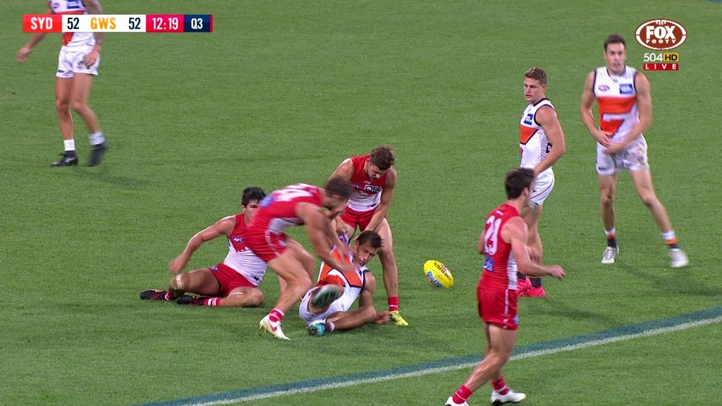 Giant reported for hit on Melican
