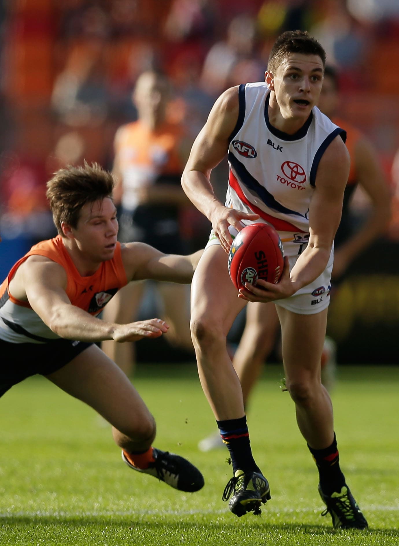 Crows quick to pull the Lever for defensive dash