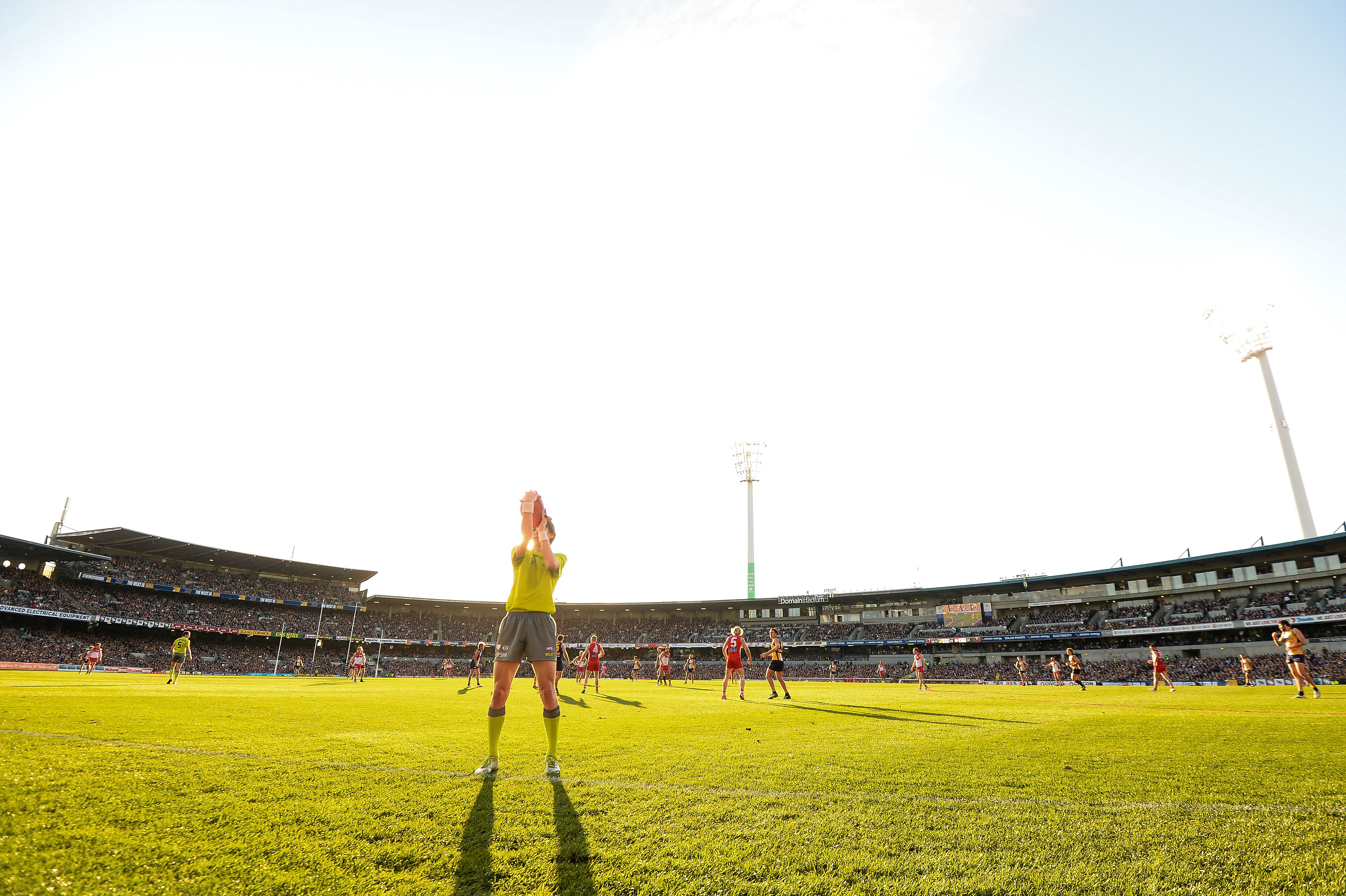 Two fans ejected from Domain Stadium for alleged racist abuse