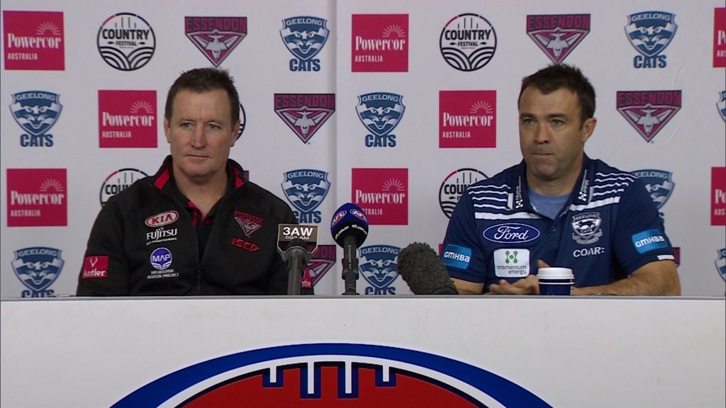 Scott and Worsfold press conference