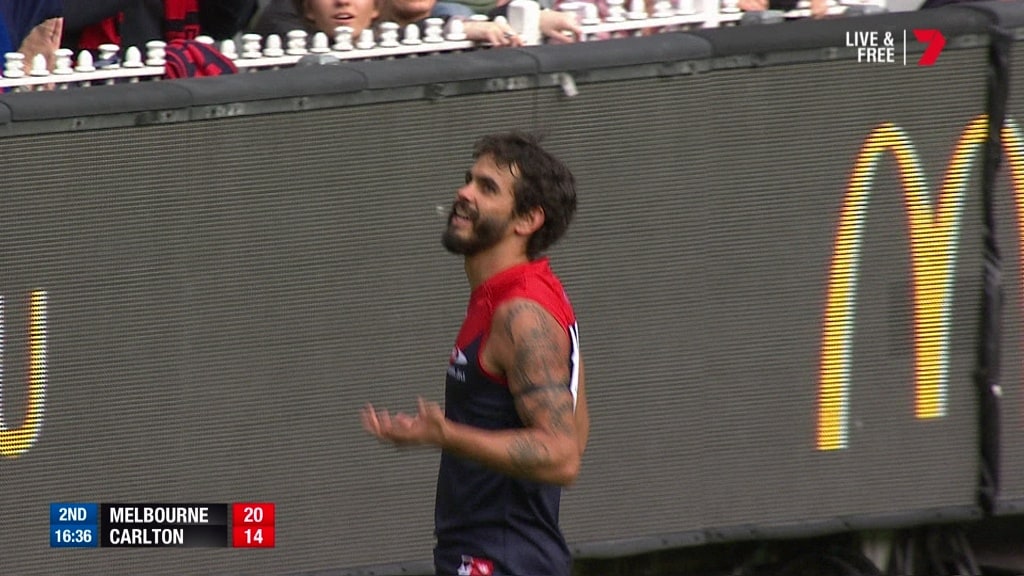 Garlett loves the grubber