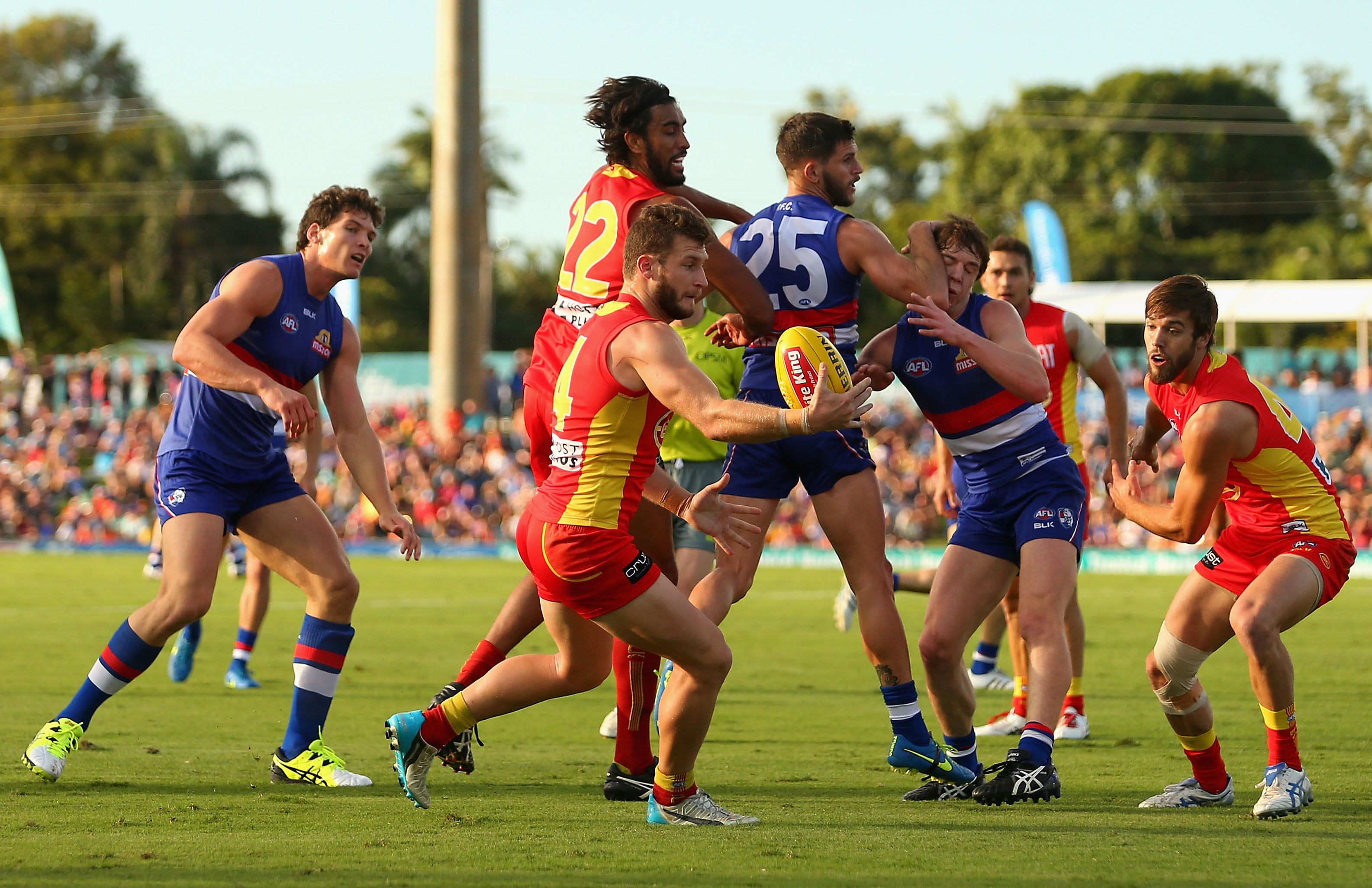 AFL football boss Mark Evans asks coaches: Why are you so defensive?