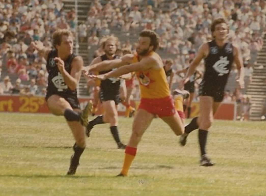Secret tragedy that inspired Blues great in 1983 bushfire game