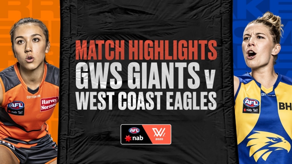 AFLW Match Highlights: GWS v West Coast