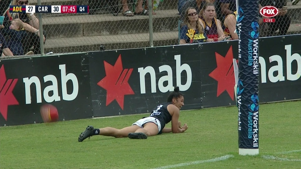 Vescio seals it with a fantastic finish