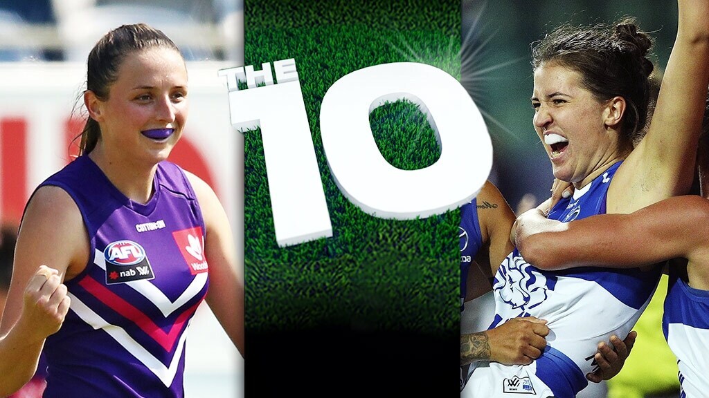 The 10 best moments of the AFLW season