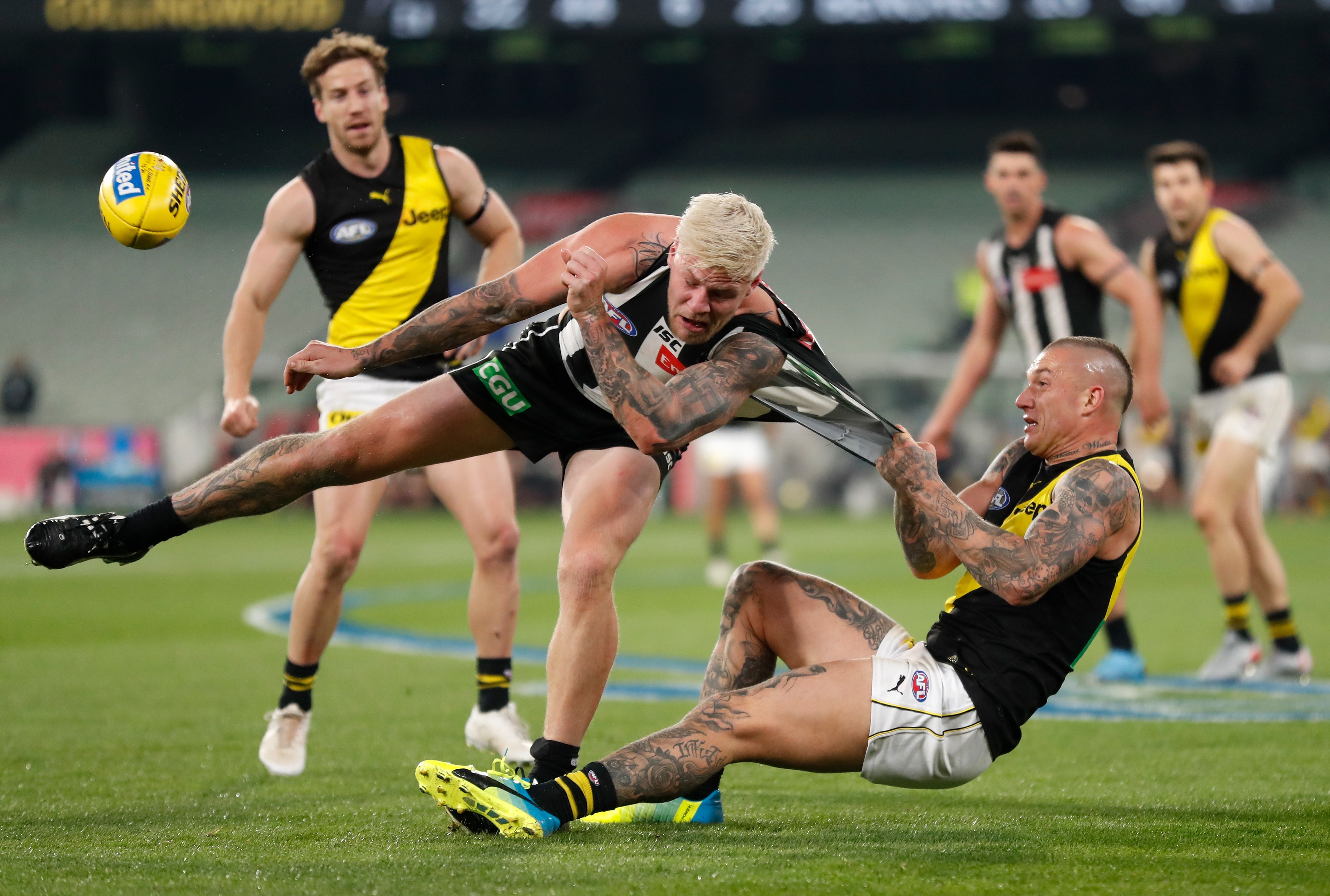 Ratings bonanza: Pies-Tigers smash records in footy's return