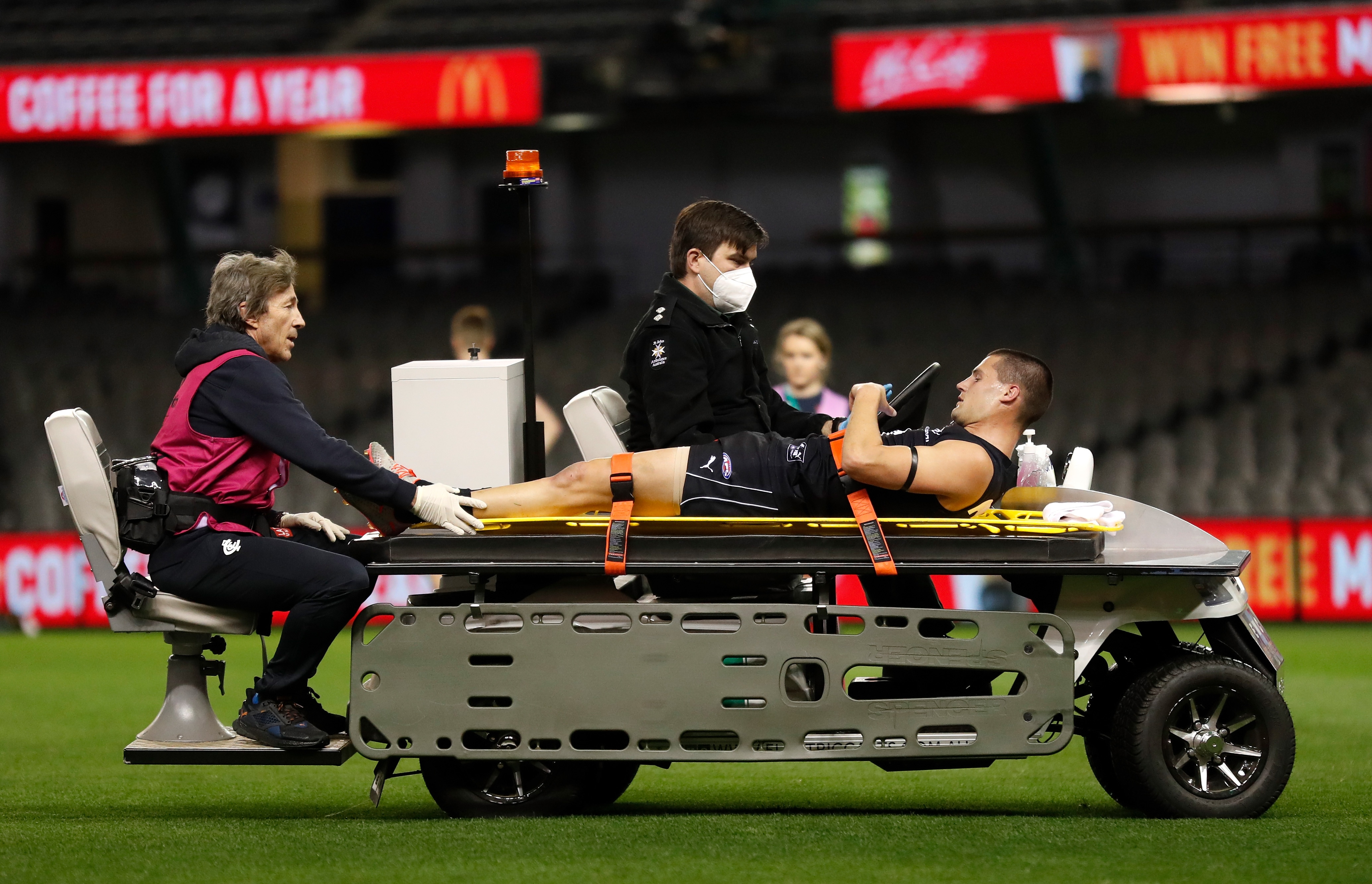 UPDATE: Knee injury ends luckless Blue's season