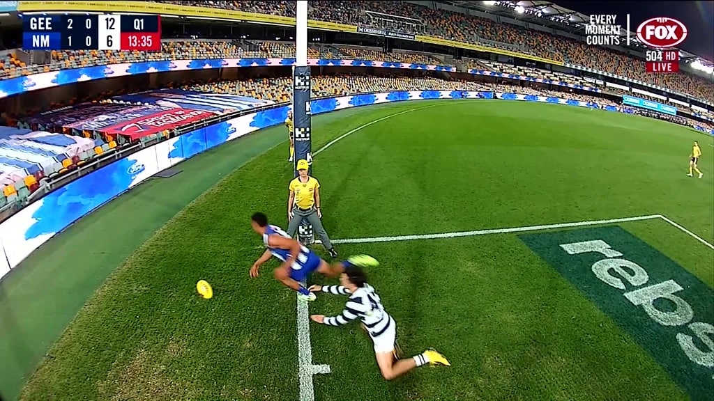One of the best, yet wildest, first ever AFL goals