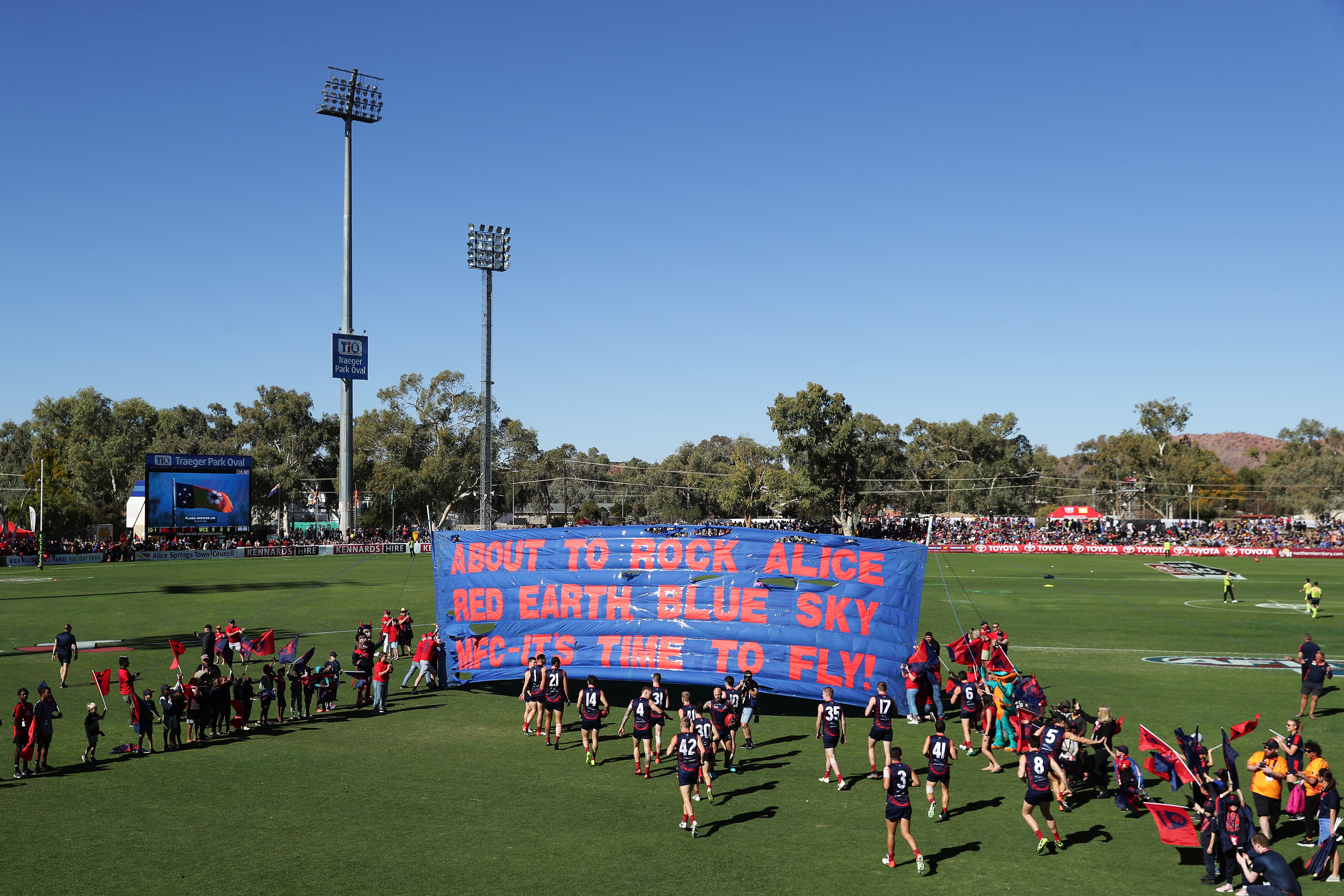 Statement: AFL returns to Alice Springs