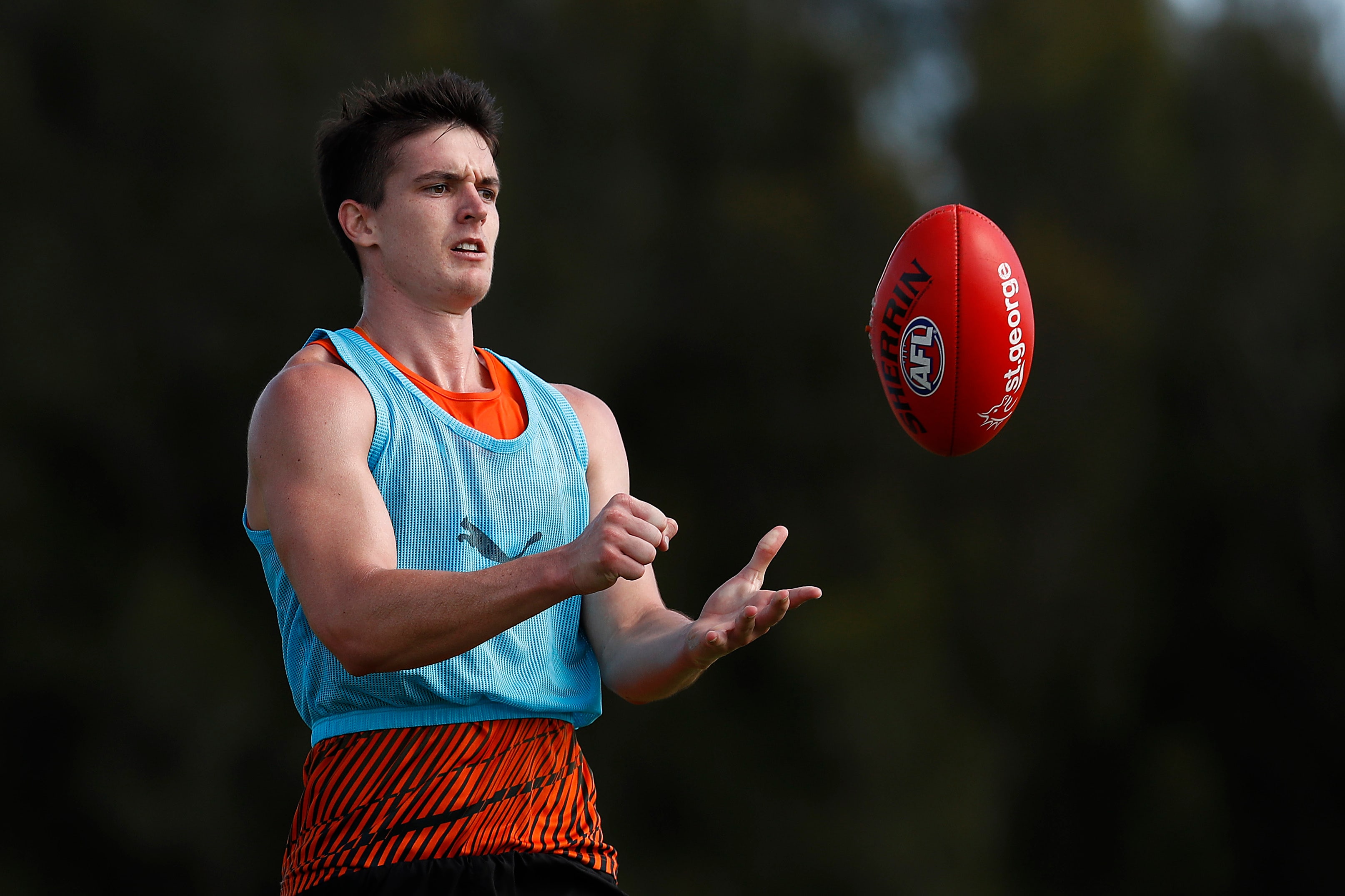 'I couldn't move': Giant finally back to full health after 'scary' illness