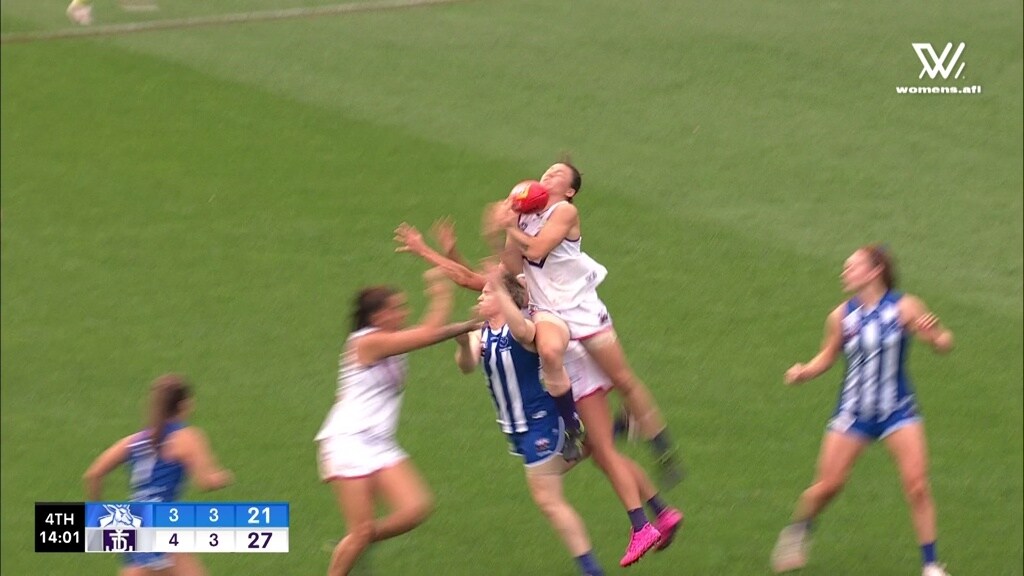 Round nine: AFLW Mark of the Year