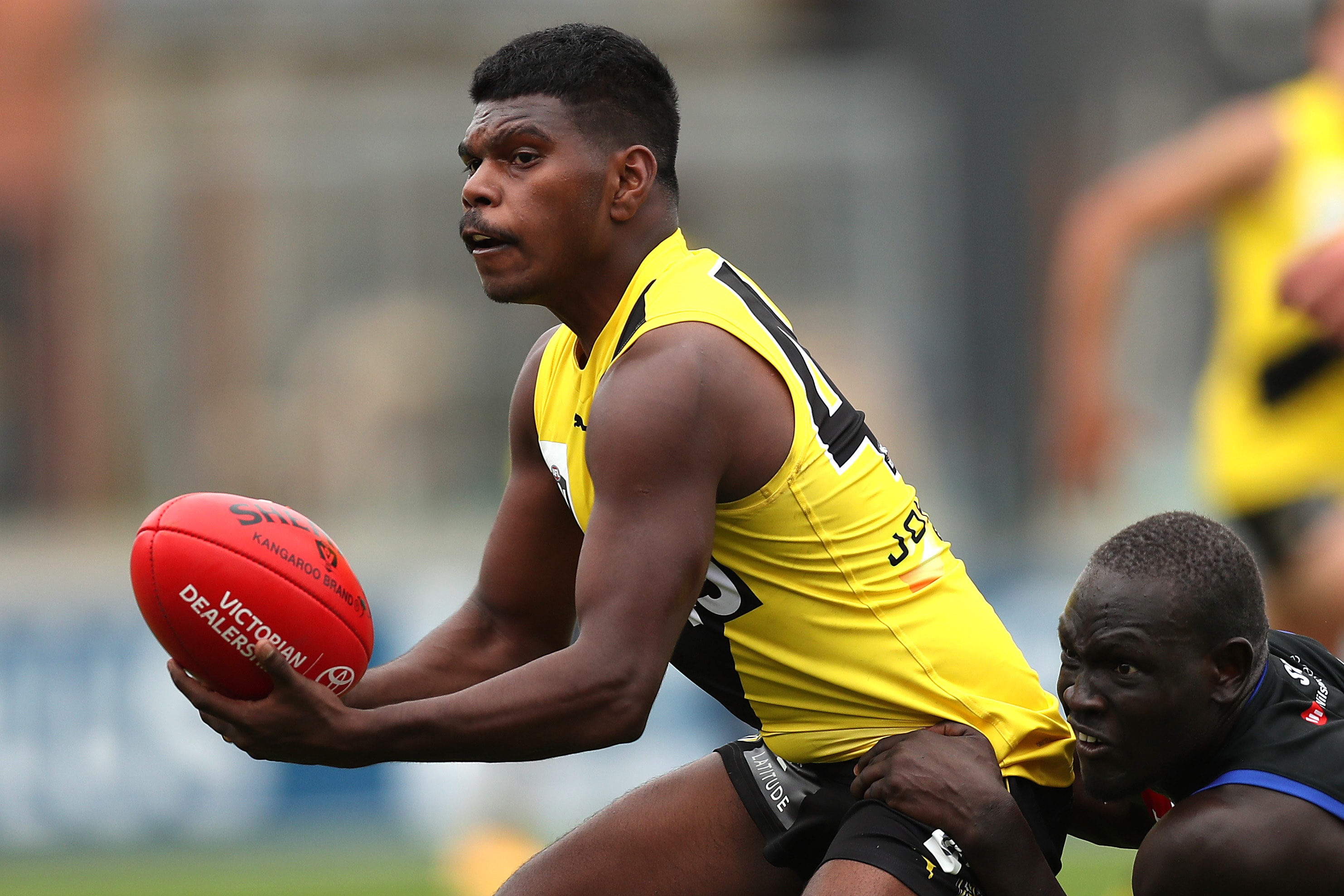 WATCH: Emotional Tiger locked in for AFL debut