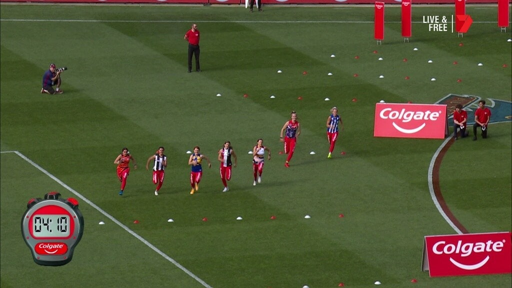 AFLW GF: Check out the Colgate AFLW Grand Final Sprint