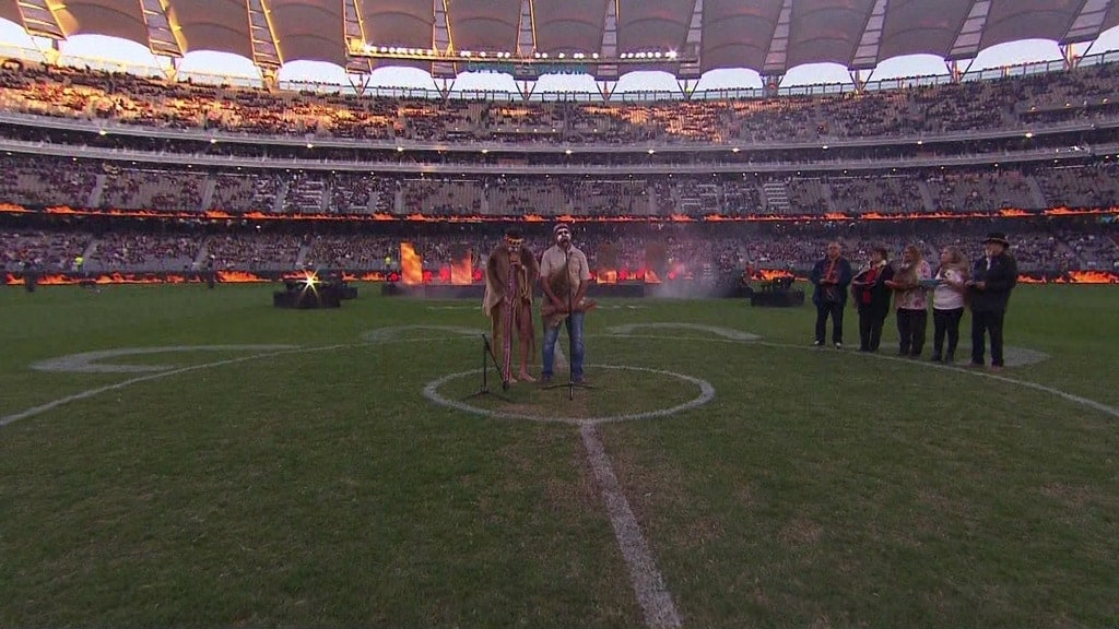 Moving pre-match ceremony kicks off Dreamtime