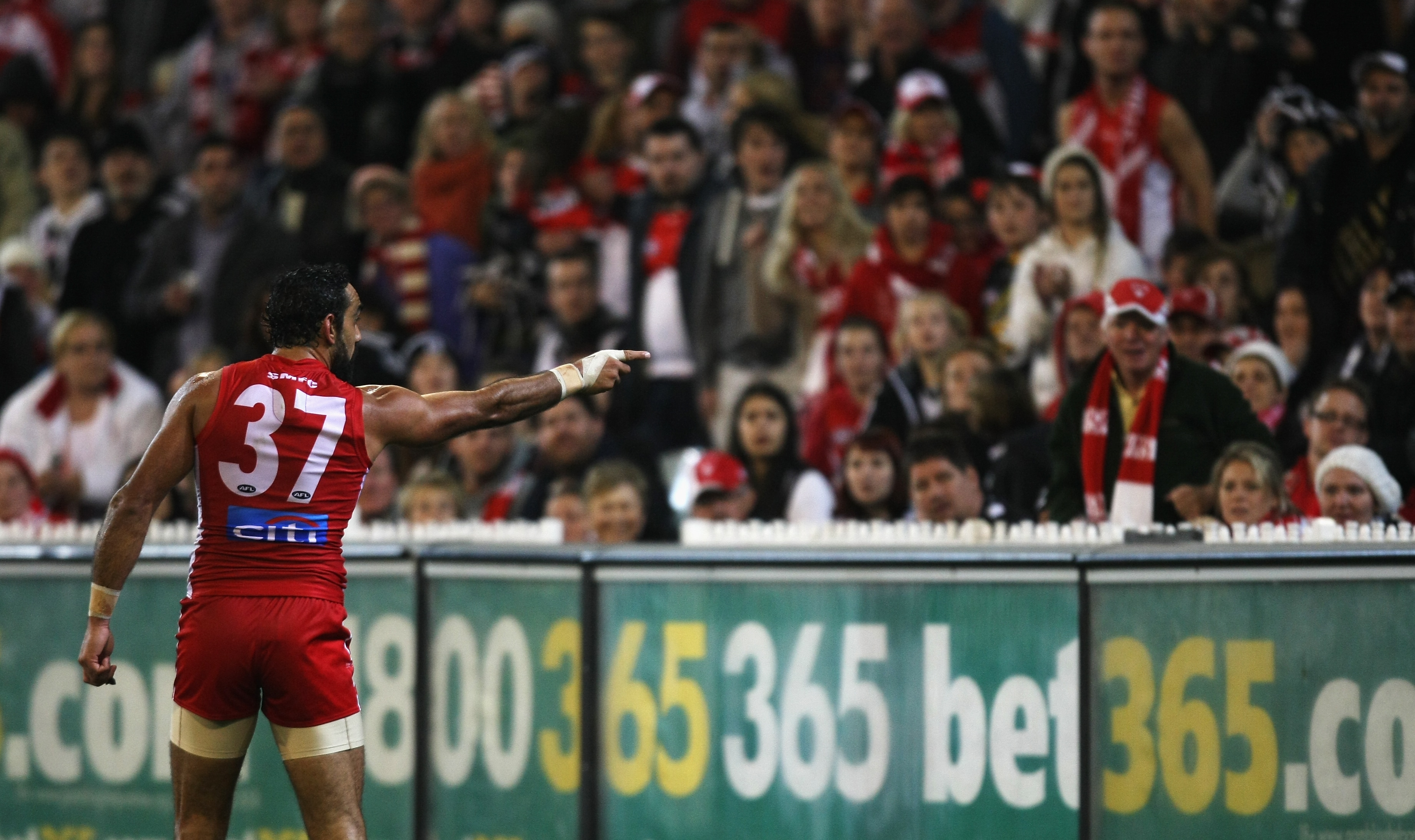 Everything happens for a reason: Goodes opens up on that night at the 'G