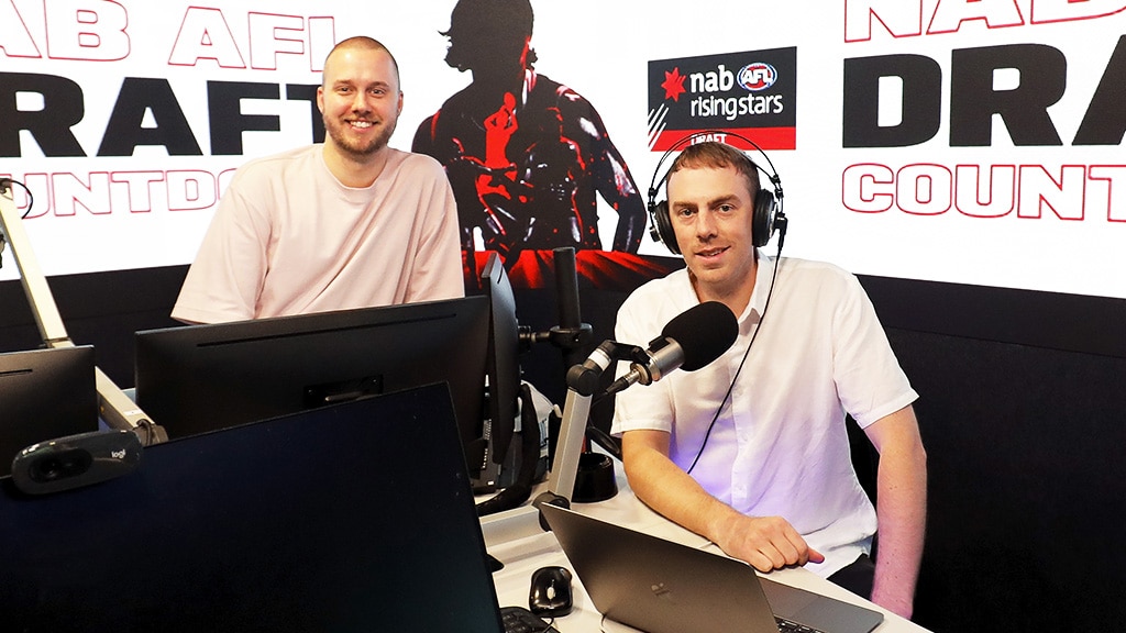 WE'RE BACK: Watch the NAB AFL Rookie Draft LIVE NOW