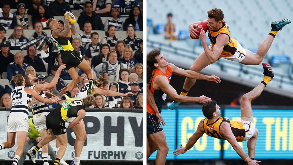 Best of 2021: High-flying marks from the AFL season
