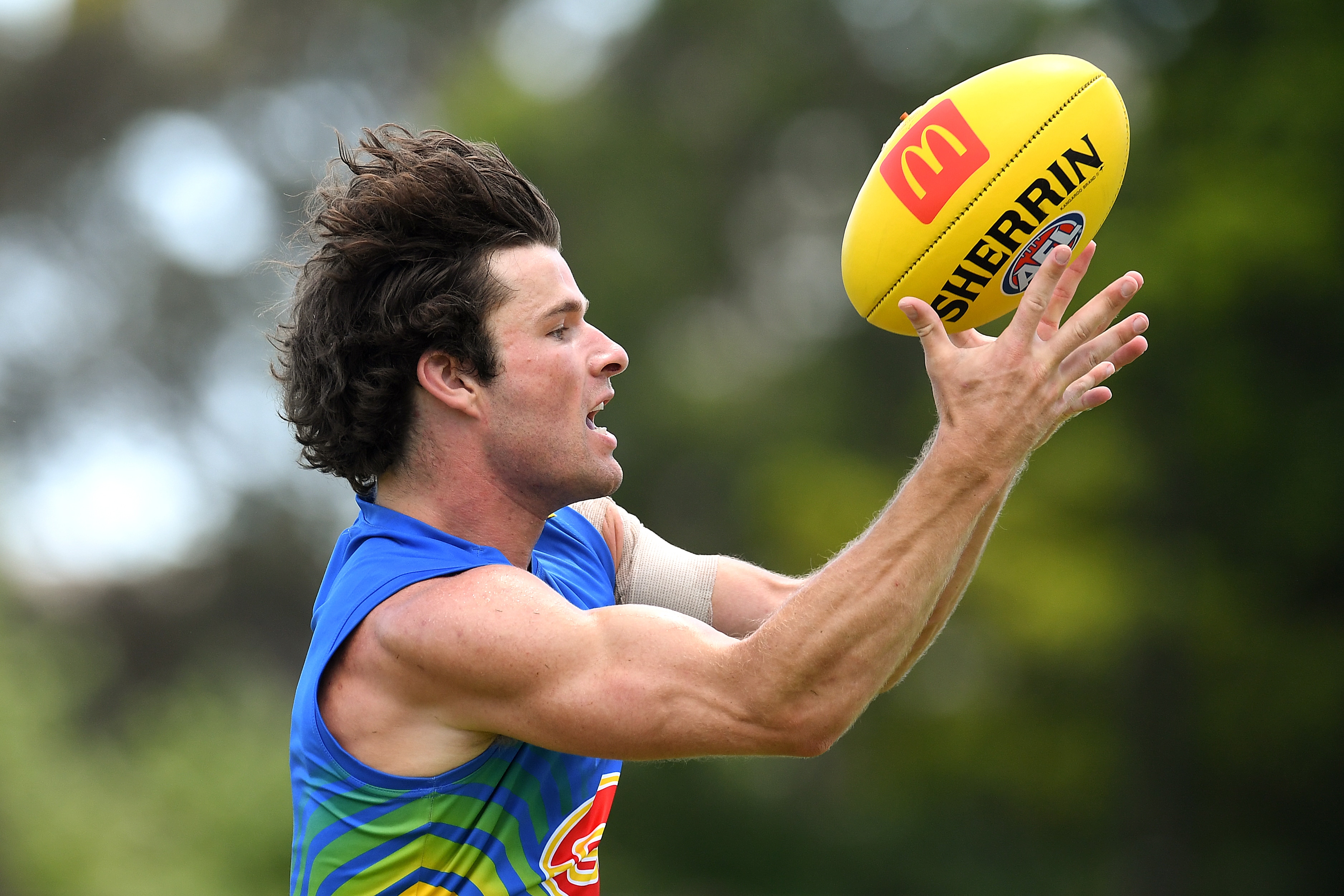 Train-on Sun lights up track, Rowell excels in match sim