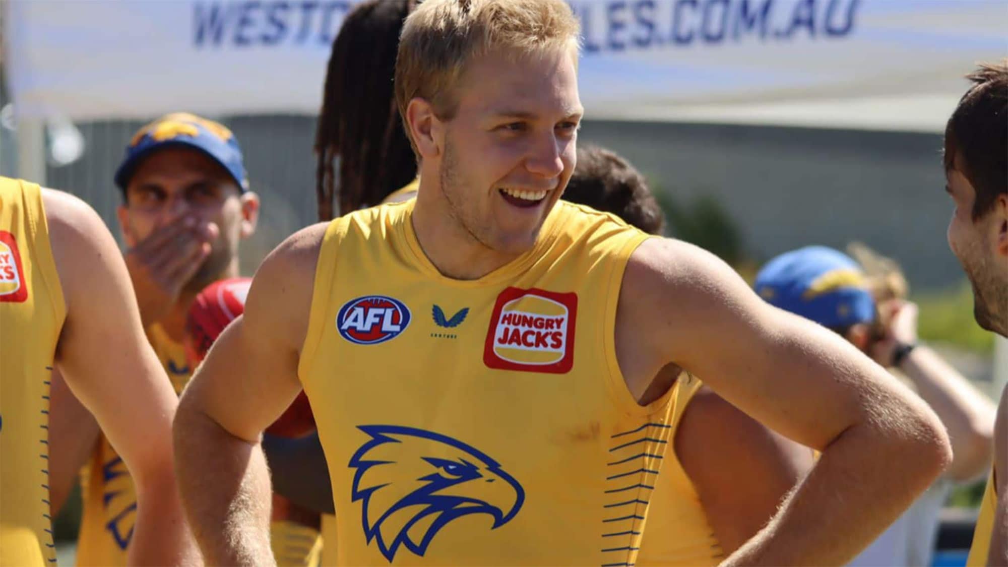 Emerging Eagle set to 'go to another level', young ruck stepping up