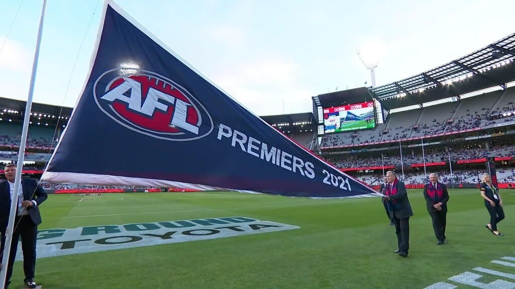 Superb scenes as Demons unfurl flag