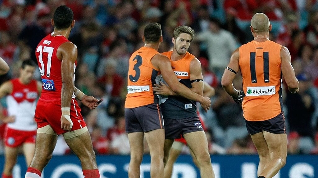Giant moment: Ten years since GWS' first goal, 2012