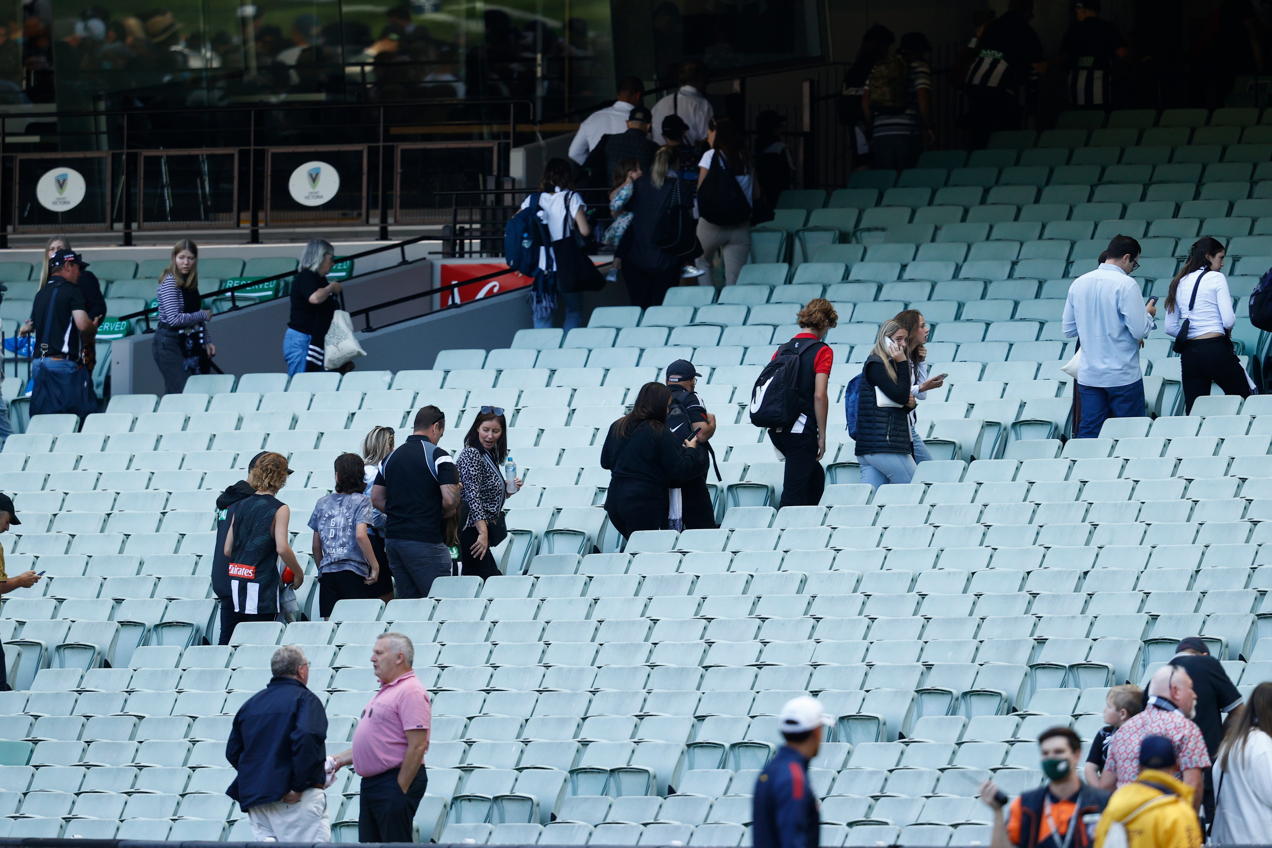 False alarm causes evacuation chaos at the 'G