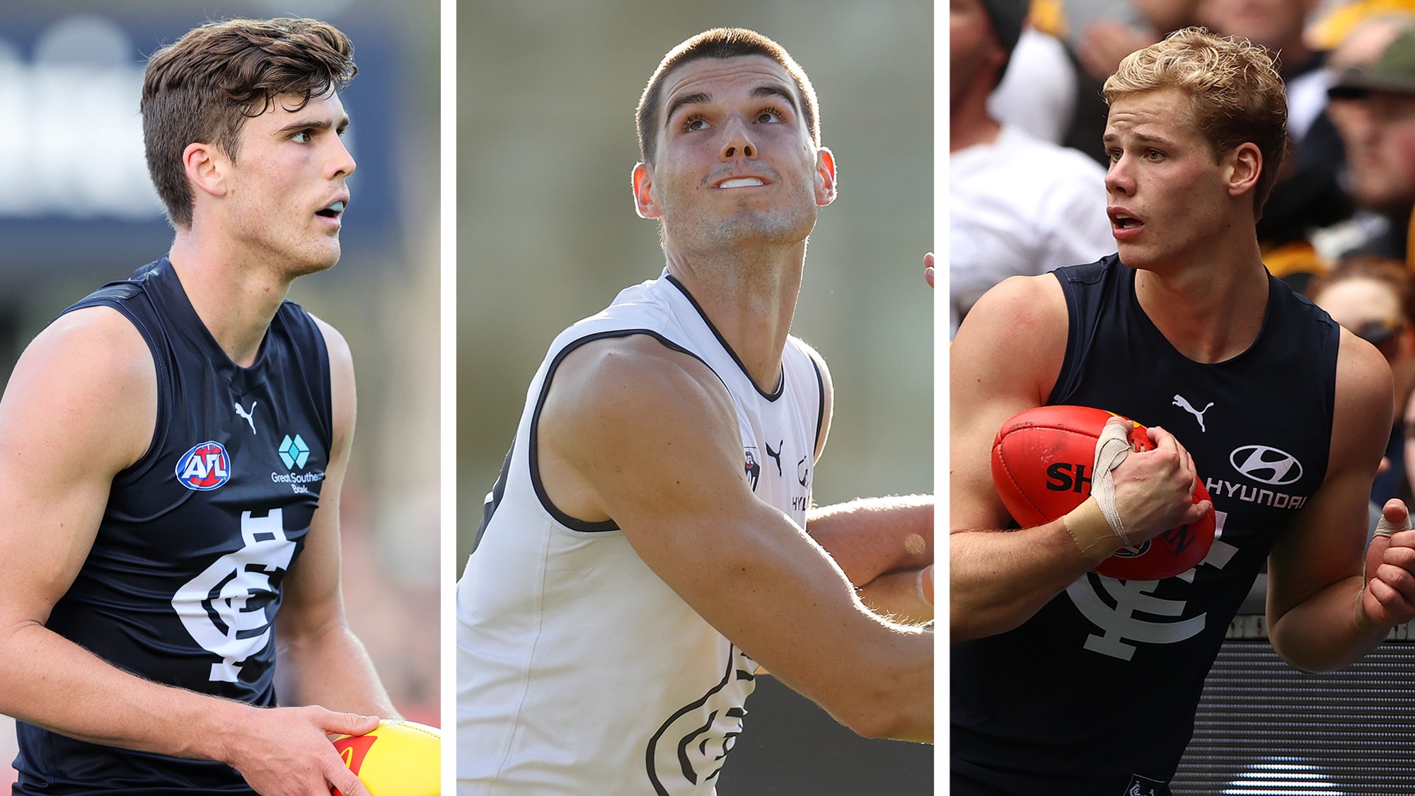 Who will ruck for Carlton? Time for the 'King' to take the throne