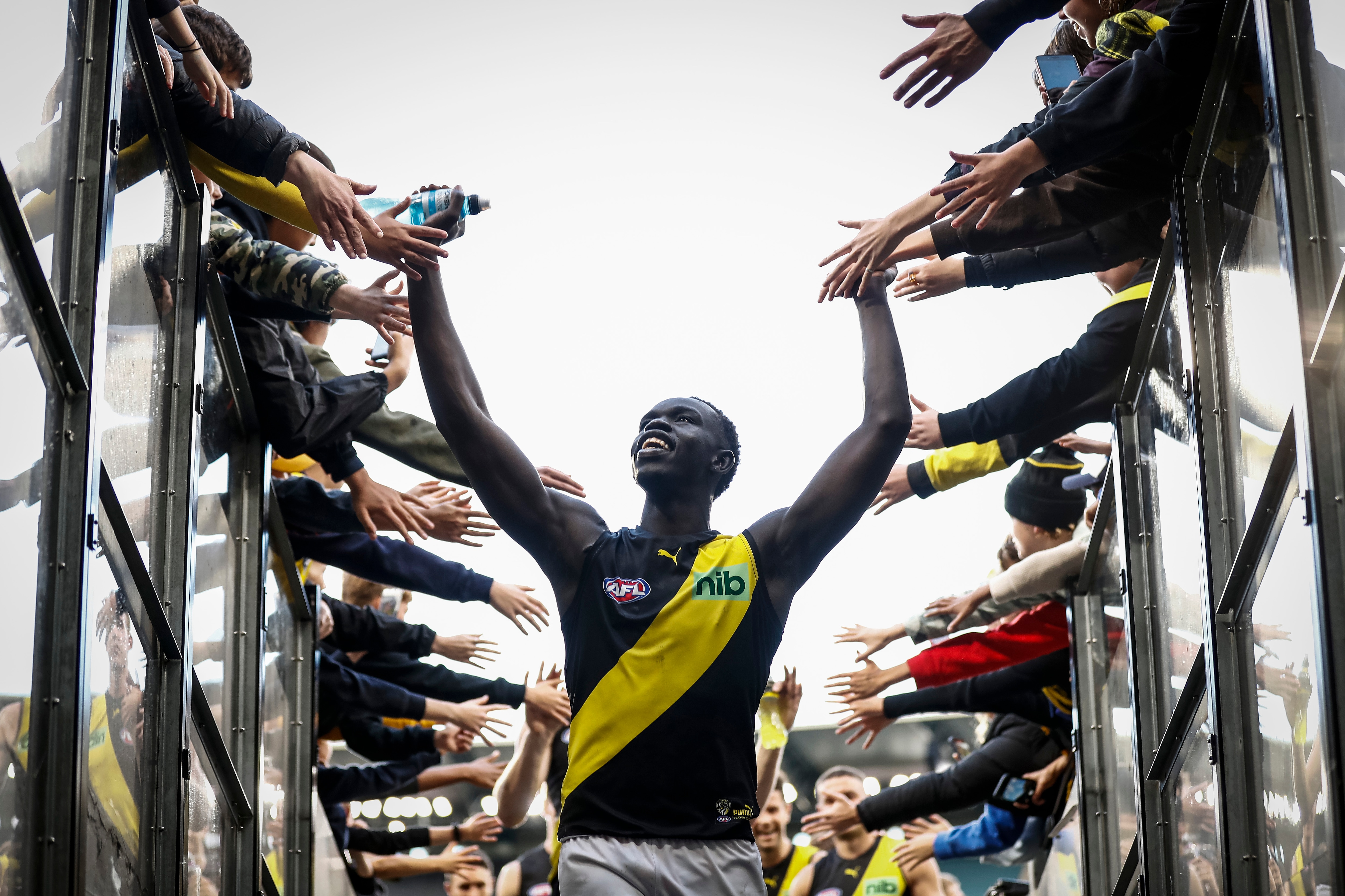 From refugee camp to AFL debut: Biggie's meteoric rise