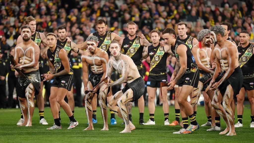 Behind the scenes: Tigers' epic Laguntas Dance at Dreamtime