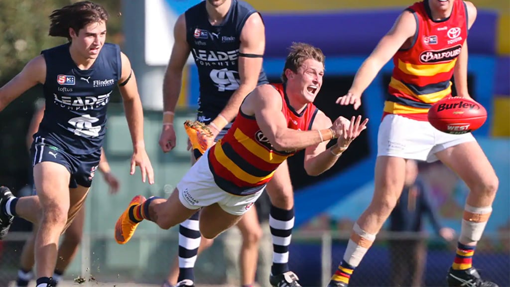 Why Crouch remains on the outer despite 42 disposals in SANFL