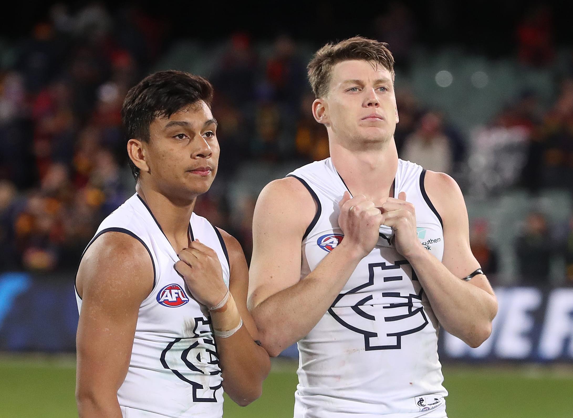 Voss says Blues to 'stay present' with finals under threat