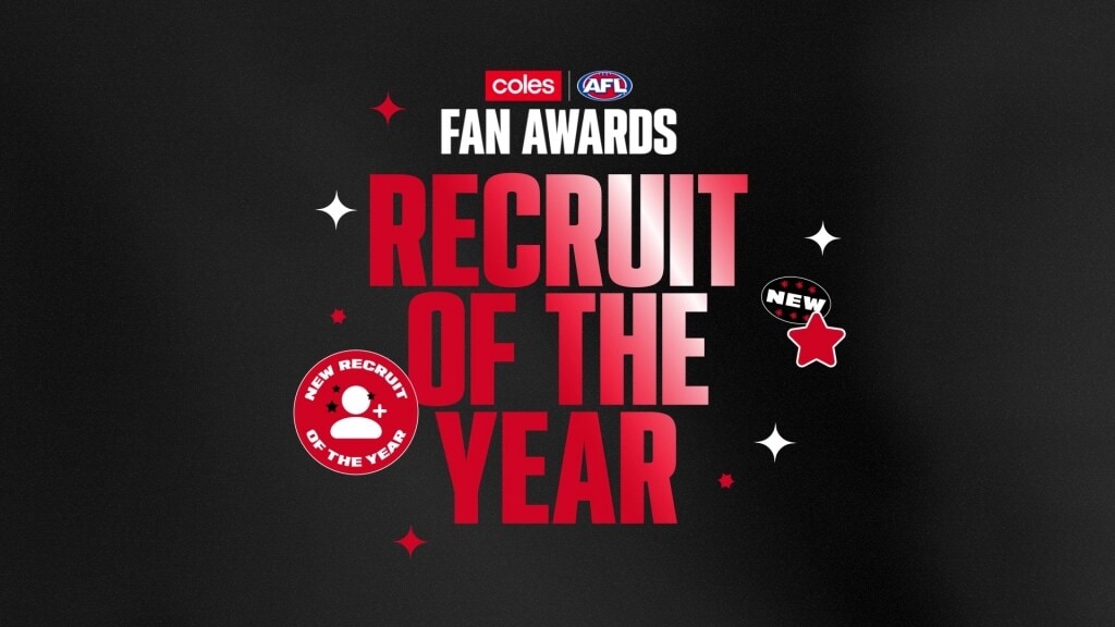 Coles AFL Fan Awards: New Recruit of the Year