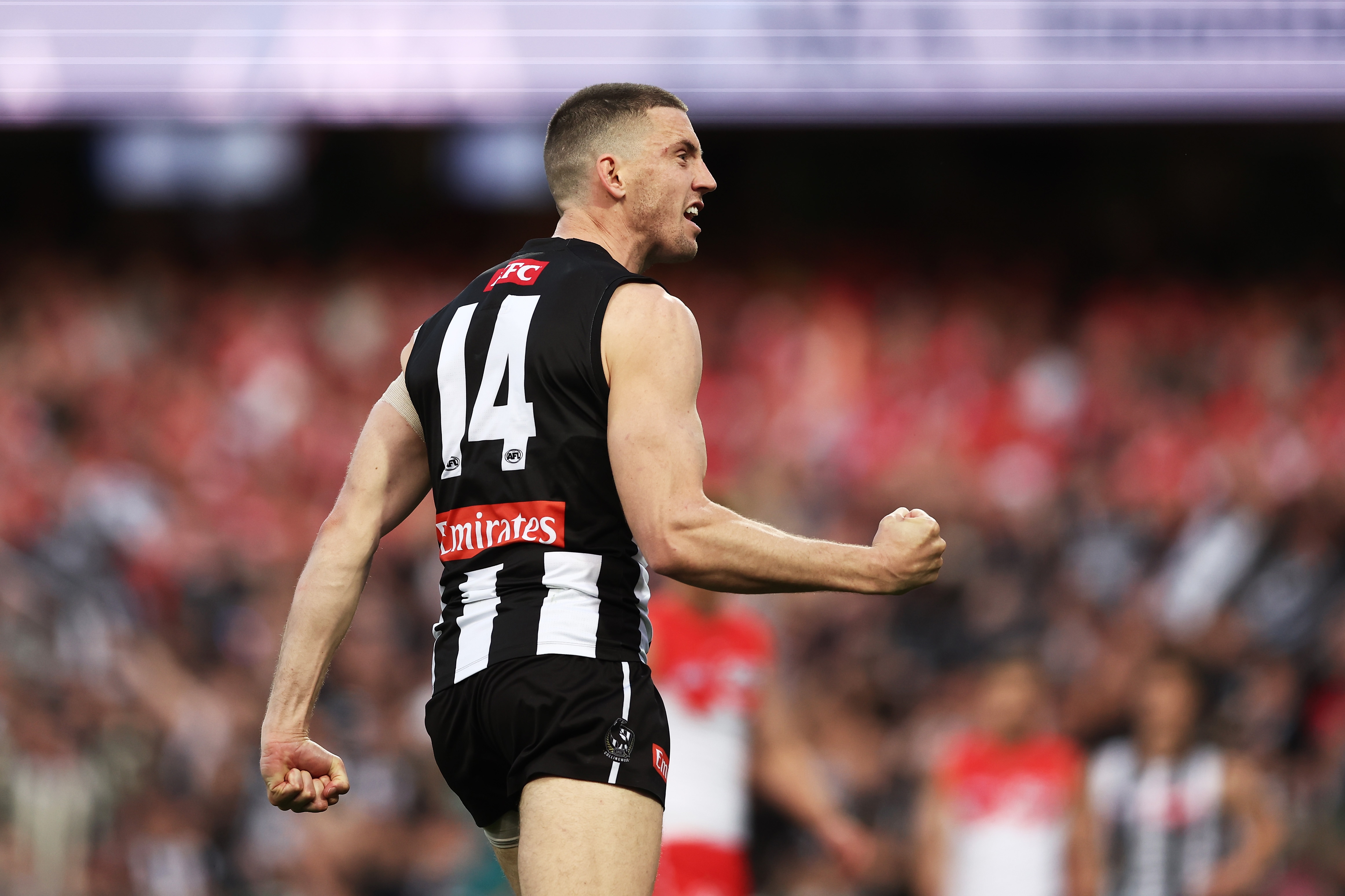 Good news for Pies ruck after scans reveal minor hammy damage