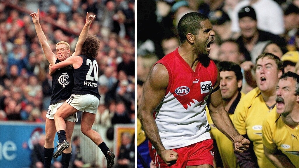 Every final decided by one-point margin in AFL era
