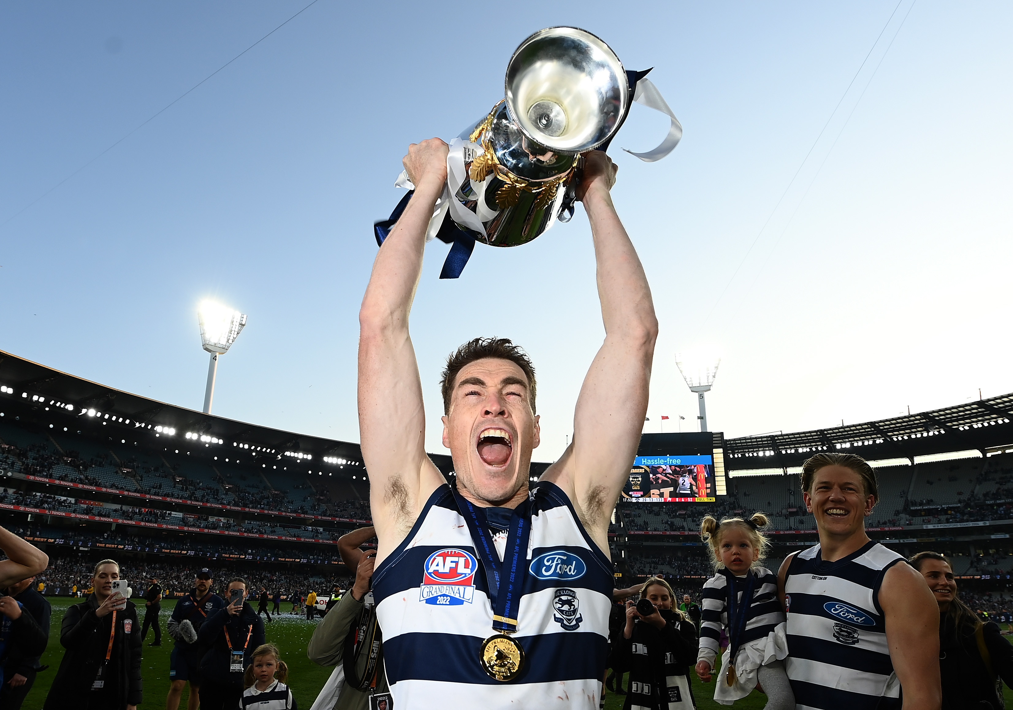 Star forward's 'big call' pays off with Cats' flag